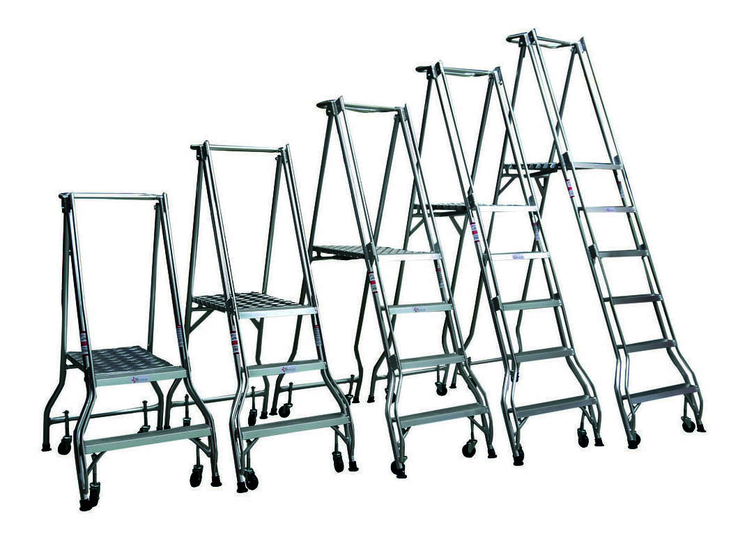2-6 Steps Platform Ladders [Platform Height: 0.57m - 1.69m] - MONSTAR ...